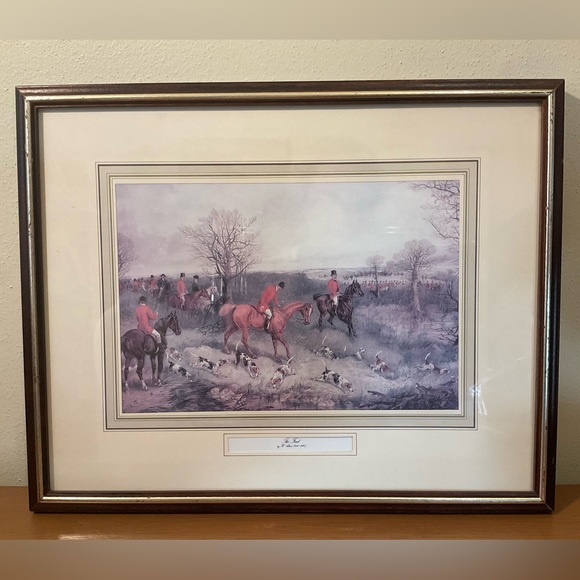 The Bombay Company | Art | Vintage Equestrian Print The Find By H Alken ...